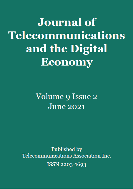 Journal of Telecommunications and the Digital Economy